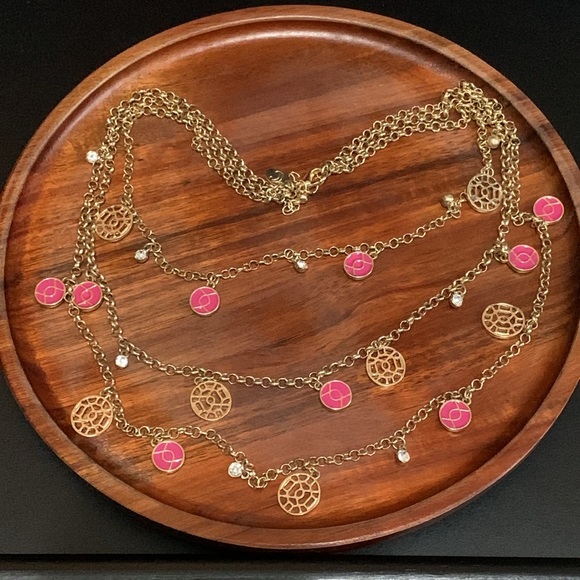 Charming Charlie | Jewelry | Charming Charlie 3 Strand Gold Tone And ...